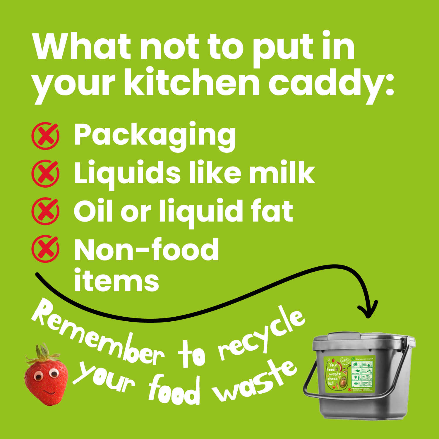 NEW! Food Waste – BwD Recycle